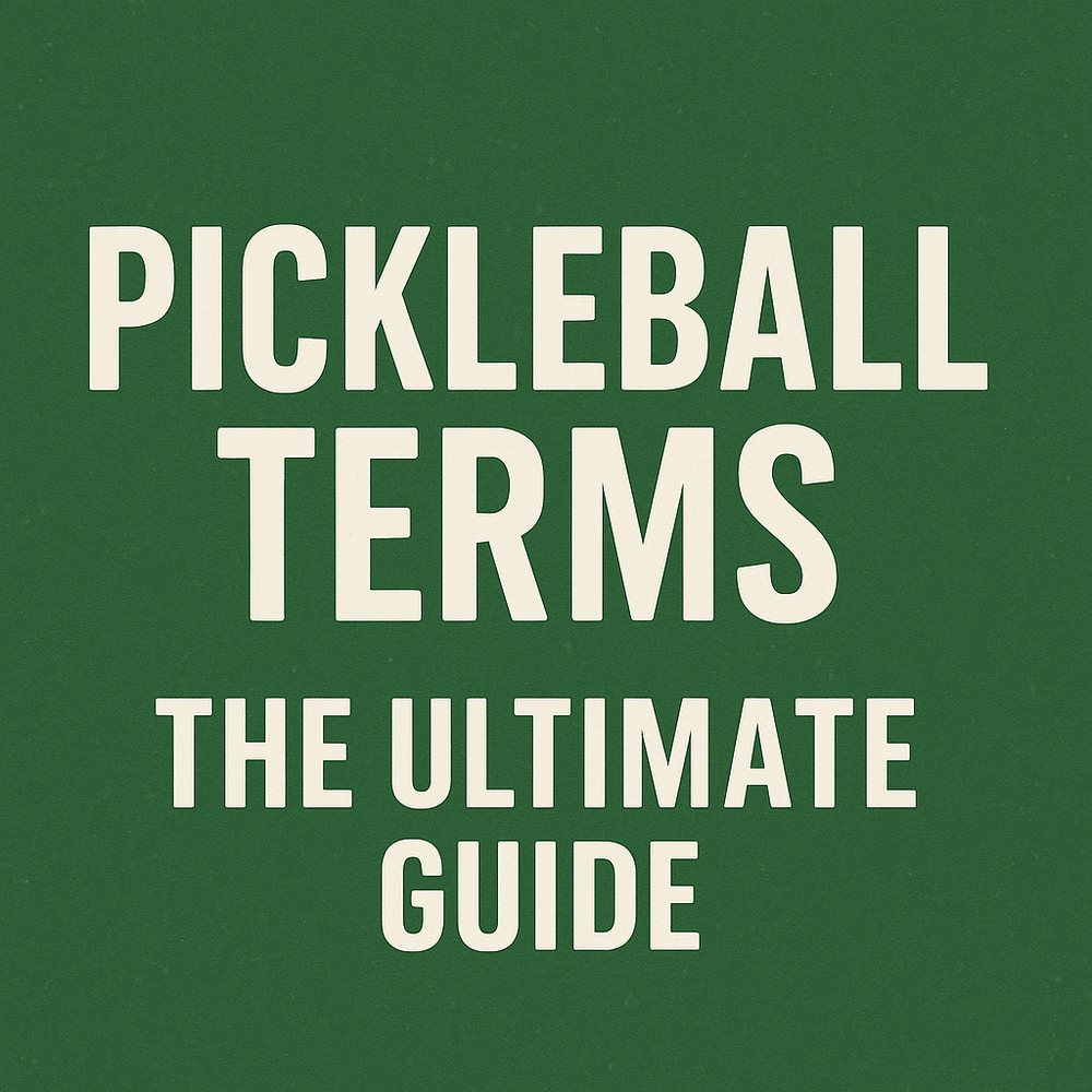 Pickleball Terms: The Complete Guide to Pickleball Vocabulary